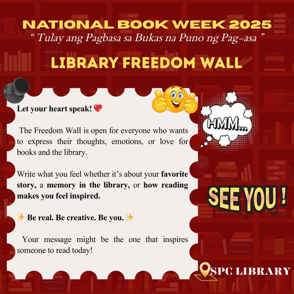 National Book Week 2025 - Southern de Oro Philippines College