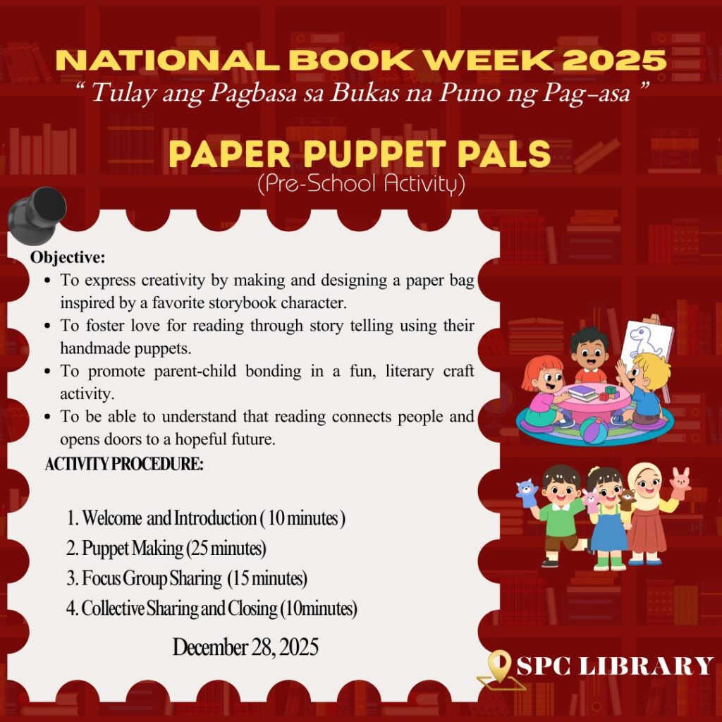 National Book Week 2025 - Southern de Oro Philippines College