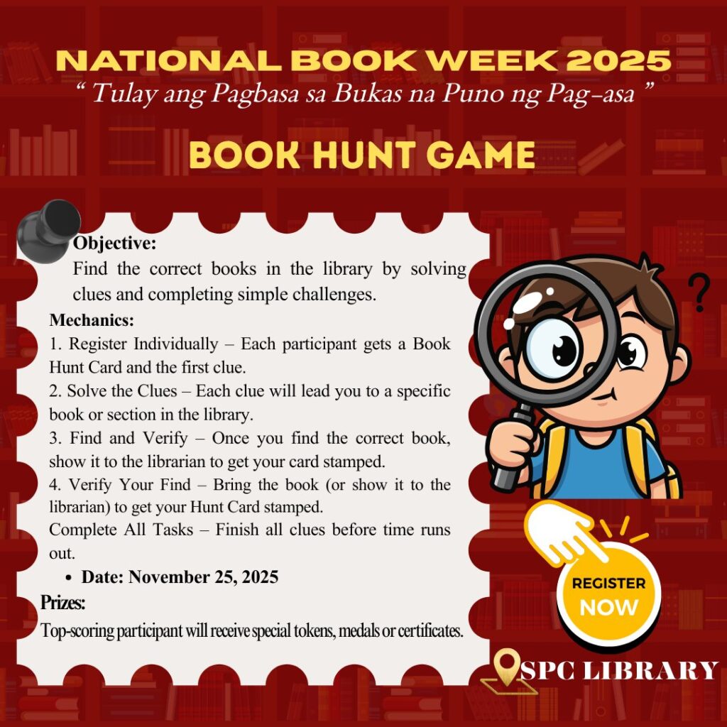 National Book Week 2025 - Southern de Oro Philippines College